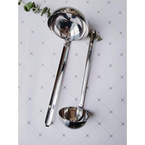 304不銹鋼盎司定量勺500/400/360/300/350/250/200/100ml帶勾湯勺|烹飪勺鏟|ETMall東森購物網