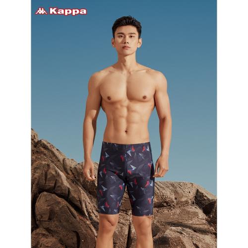 kappa游泳褲男專業五分防尷尬泳褲夏季2025新款速干大碼男士泳褲|沙灘褲|ETMall東森購物網