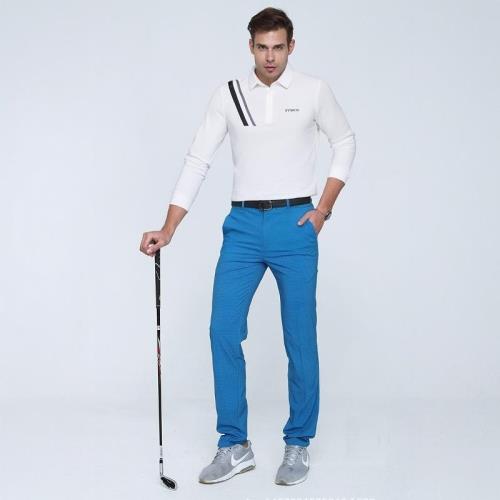 Everio高爾夫T恤長袖男透氣速干golf polo shirt男士運動上衣球服|高爾夫服裝|ETMall東森購物網
