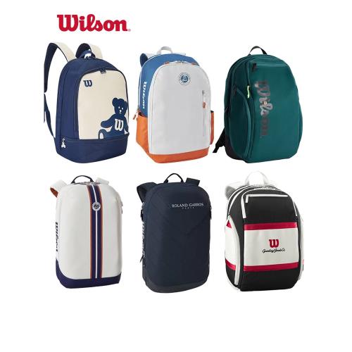 Wilson威爾勝網球包雙肩包費德勒法網男女威爾遜小熊網球拍包2支|網球包|ETMall東森購物網