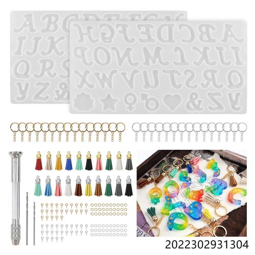 diy水晶樹脂滴字母英語英文單詞吊墜鑰匙扣硅膠鏡面模具|烘培DIY器|ETMall東森購物網