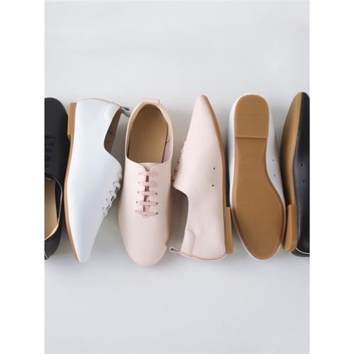 inschic圓頭軟底學院風小皮鞋|深層單鞋|ETMall東森購物網