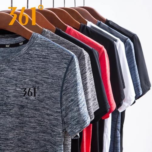 361度運動T恤男跑步速干衣短袖|運動T卹|ETMall東森購物網