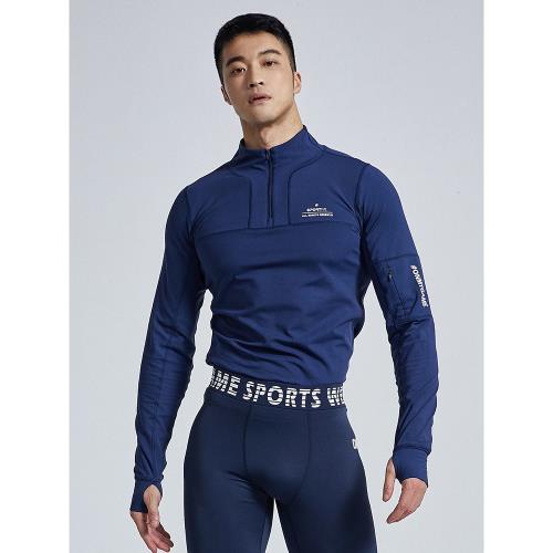 OMG透氣長袖緊身衣男士運動T恤|健身衣|ETMall東森購物網