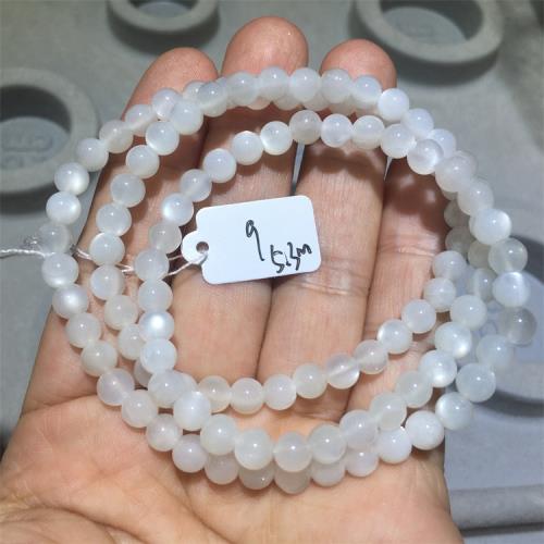 貓眼效應三圈手鏈5-6+mm月光石|手鍊|ETMall東森購物網