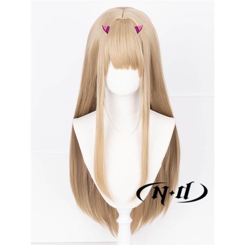 無需修剪！ND家】 毒蛇 NIKKE勝利女神 造型款cos假發 80cm亞麻色|COSPLAY配件/道具/人偶服|ETMall東森購物網