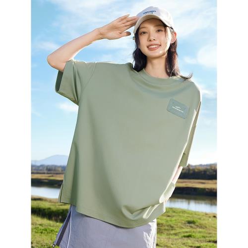 361運動t恤男女同款2025夏季新款男士休閑透氣短袖oversize上衣女|運動T卹|ETMall東森購物網