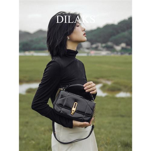 DILAKS迪萊克絲真皮女包波士頓包枕頭包斜挎包女士輕奢手提包小包|通用款女包|ETMall東森購物網