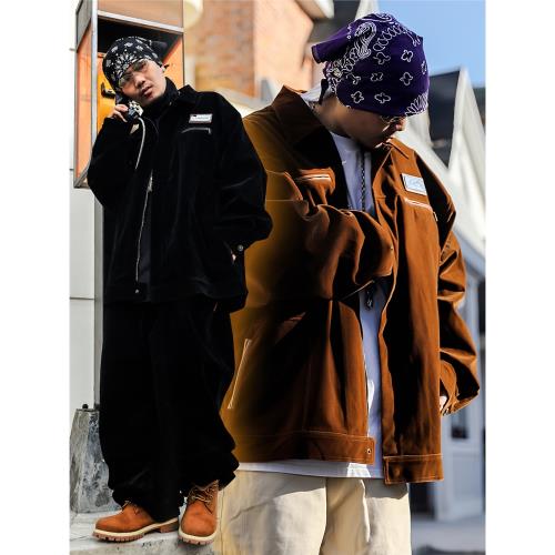 ACUSA Hood拼接風格寬松工裝|夾克|ETMall東森購物網