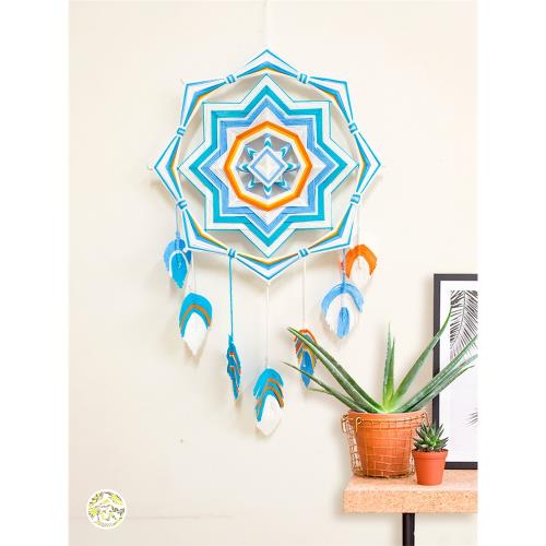 繞線曼達拉上帝之眼DIY材料包|DIY編織材料包|ETMall東森購物網