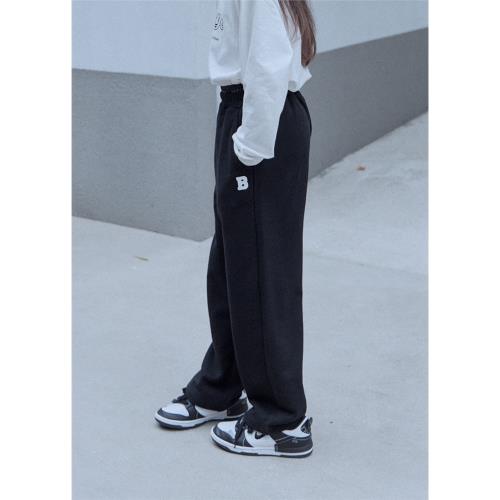 135-155韓系潮童毛圈闊腿褲|褲子|ETMall東森購物網