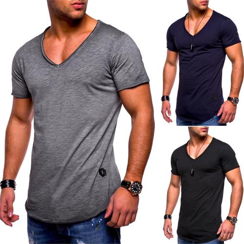 Mens t shirt Summer Casual Male Man tee shirts 休閑男T恤|T恤|ETMall東森購物網
