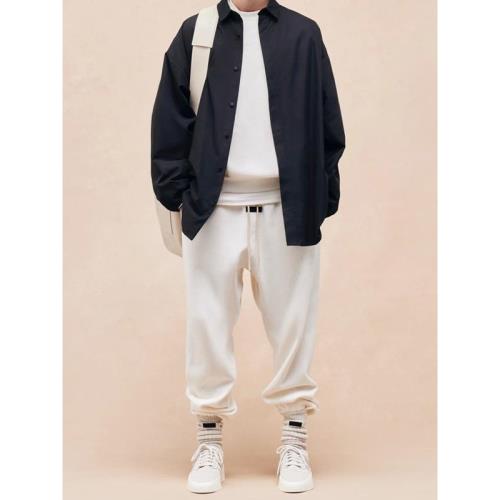 FOG復線ESSENTIALS 23FW云系列寬松衛褲美式高街休閑運動束腳長褲|休閒褲|ETMall東森購物網