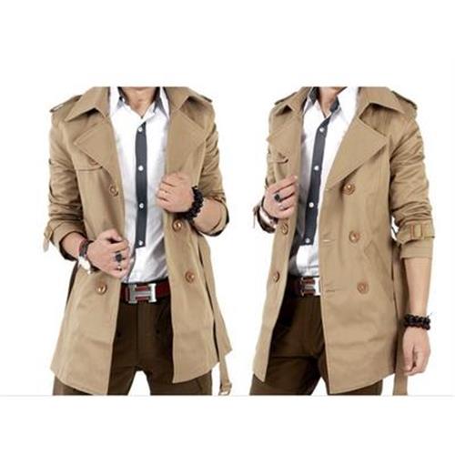 春季大碼6xl男士200斤男人風衣外套Big yards men's trench c|風衣|ETMall東森購物網