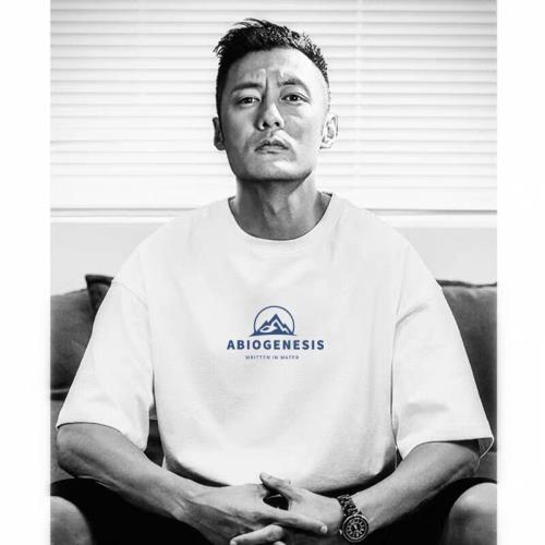 余文樂男士短袖白色純棉圓領T恤|T恤|ETMall東森購物網