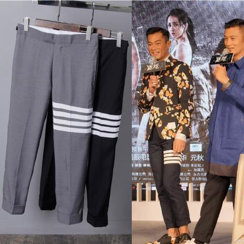 TB古天樂修身九分韓版織帶西褲|休閒褲|ETMall東森購物網