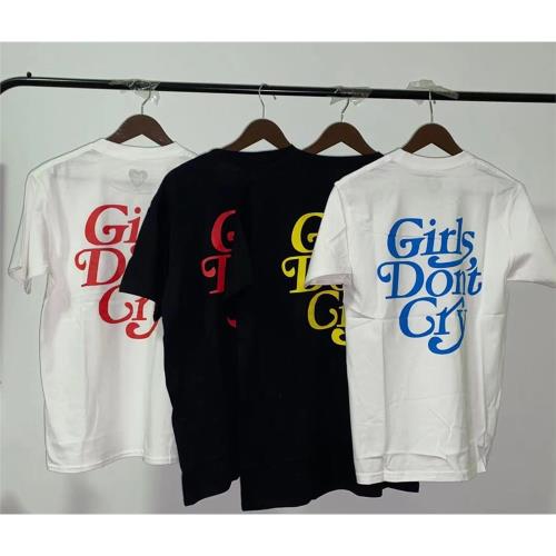 Girls Don’t Cry女孩不哭聯名短袖男女情侶同款T恤純棉圓領寬松|T恤|ETMall東森購物網