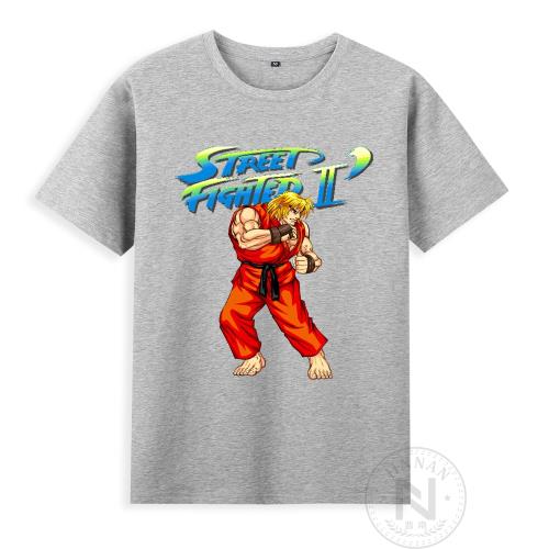 旋風懷舊格斗街頭霸王6xl短袖t恤|T恤|ETMall東森購物網