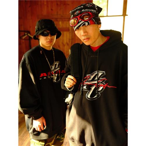 重磅Acusa金屬立體連帽螺紋衛衣|衛衣|ETMall東森購物網