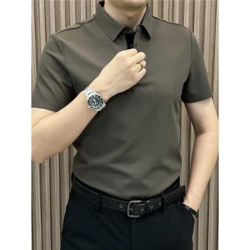 高品質短袖痞帥輕奢商務polo衫|Polo衫|ETMall東森購物網