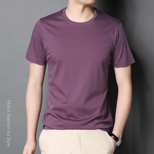 80支純棉銅氨絲打底衫短袖T恤|T恤|ETMall東森購物網