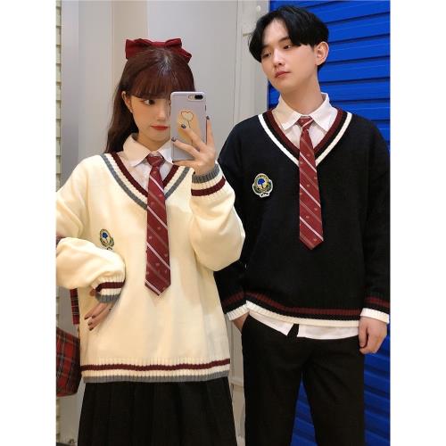 jk秋冬毛衣學院風初高中生校服|學生校服|ETMall東森購物網