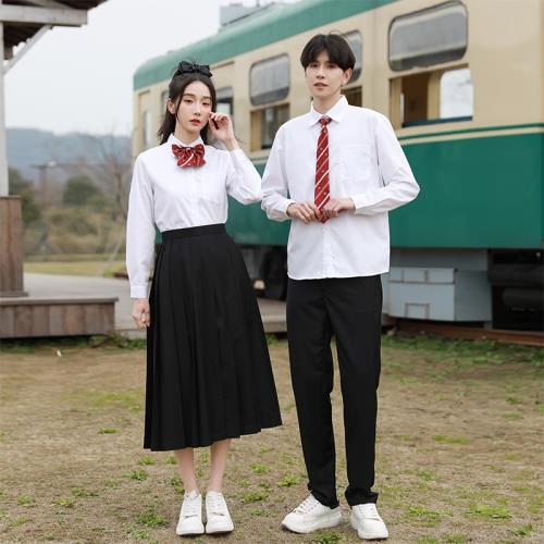 日系學院風初高中生長裙jk制服|學生校服|ETMall東森購物網
