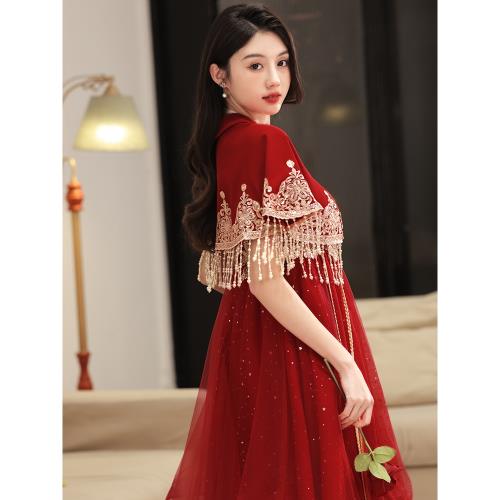 高級感出閣宴秀禾服大碼胖mm孕婦|禮服/晚裝|ETMall東森購物網