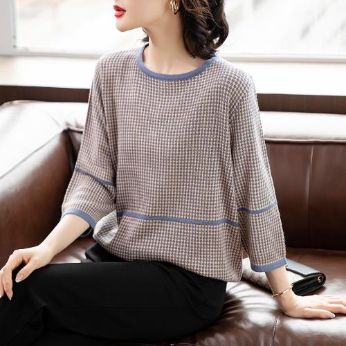 薄款母親節T恤50歲打底小衫夏裝|中老年女裝|ETMall東森購物網