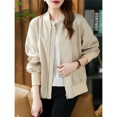 女士胖mm洋氣減齡短款夾克棒球服|短外套|ETMall東森購物網