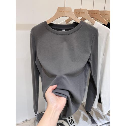 歐貨灰色2023新款寬松長袖t恤|T恤|ETMall東森購物網