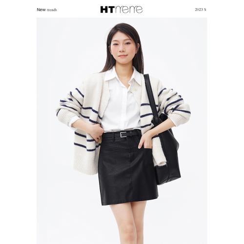 HTmeme花田櫥窗黑膠唱片半身裙|半身裙|ETMall東森購物網