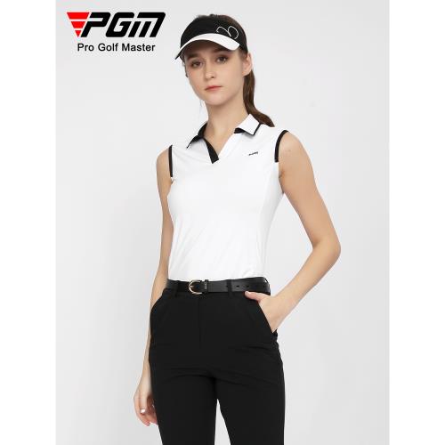 PGM 高爾夫服裝女裝褲子上衣長褲運動套裝夏季T恤POLO衫無袖背心|高爾夫服裝|ETMall東森購物網