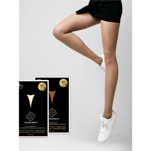 韓國Clobirdie高爾夫抗UV防紫外線打底絲襪9分踩腳透氣女打底襪褲|高爾夫服裝|ETMall東森購物網