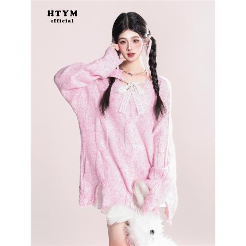 HTYM慵懶風軟糯麻花小眾圓舞曲|毛衣|ETMall東森購物網
