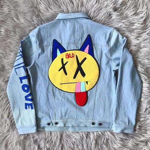 Revenge Angel Bad Jacket 繡花男女牛仔夾克外套|夾克|ETMall東森購物網