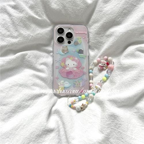 簡約ins風暈染kt貓手機殼蘋果|手機保護套/殼|ETMall東森購物網