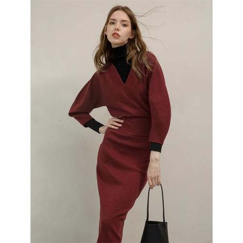 Mix Selection v領針織羊毛衣|毛針織衫|ETMall東森購物網