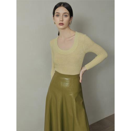 Mix Selection U領百搭羊毛衫|毛針織衫|ETMall東森購物網