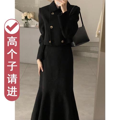 珊珊高個子女裝170女生175冬季絕美時裝小香風高級感套裝178穿搭|時尚套裝|ETMall東森購物網