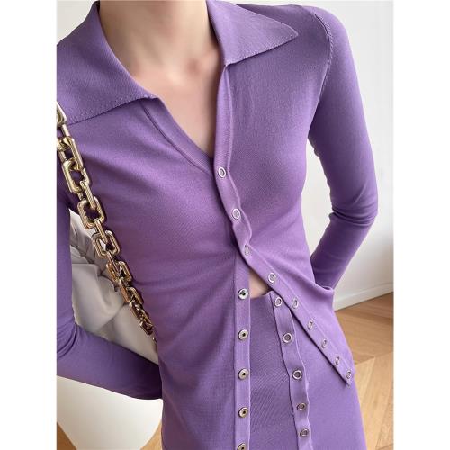 Z老板優雅輕OL風針織衫女微商務感王鷗同款四色半身裙女|時尚套裝|ETMall東森購物網