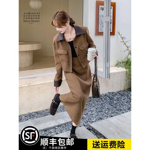 chic韓系入秋ootd穿搭套裝裙|時尚套裝|ETMall東森購物網