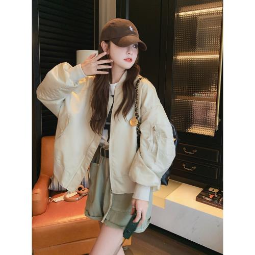 chic春秋小個子棒球服短款外套|短外套|ETMall東森購物網