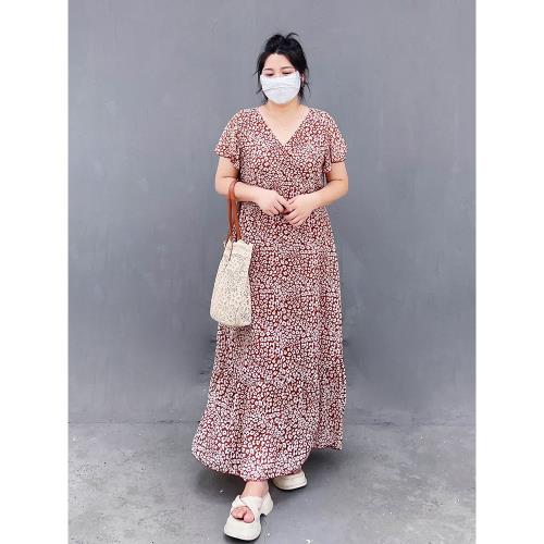 到腳踝寬松高個子仙女250斤長裙|大尺碼連身裙|ETMall東森購物網