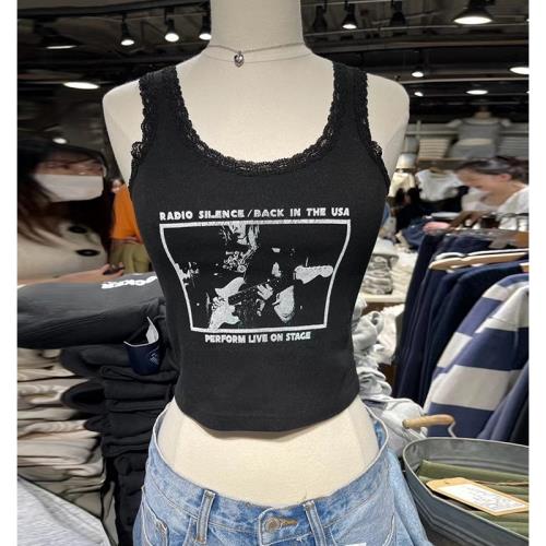 BM搖滾樂隊印花吊帶性感Brandy|背心吊帶|ETMall東森購物網