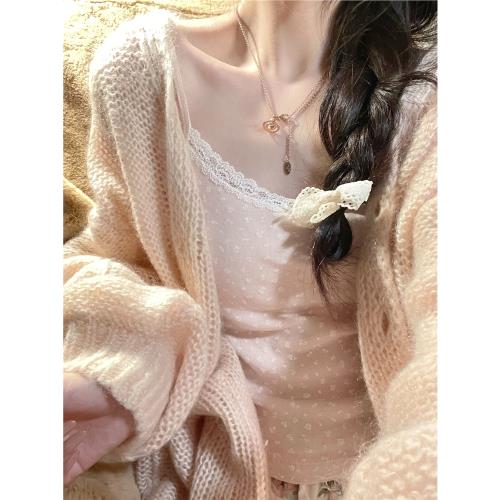 bm粉色碎花小吊帶背心修身Brandy|背心吊帶|ETMall東森購物網