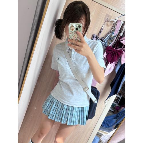 jk基礎款校供感短袖制服POLO衫|POLO衫|ETMall東森購物網