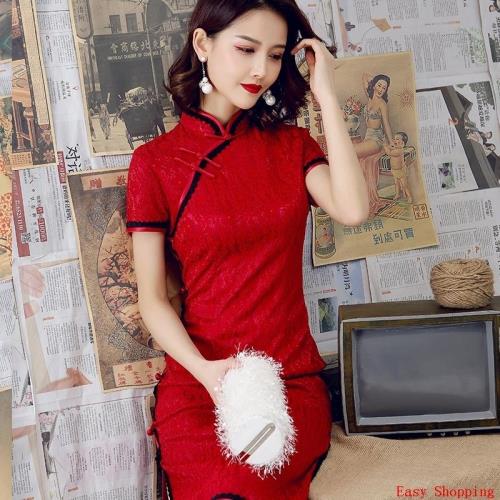 Cheongsam Chinese Dress Chipao traditional Qipao旗袍裙子Plus|旗袍|ETMall東森購物網