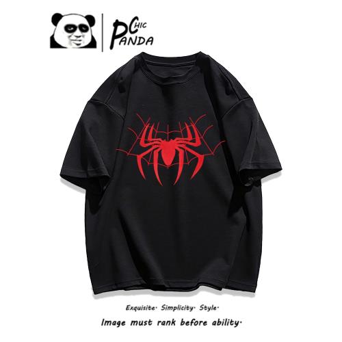 重磅復古蜘蛛俠300克圓領短袖T恤|T恤|ETMall東森購物網