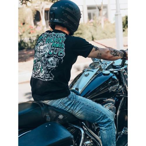 潮牌TEE惡搞半袖嘻哈大碼骷髏頭|T恤|ETMall東森購物網